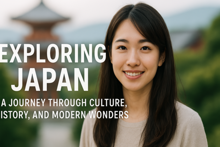 Exploring Japan: A Journey Through Culture, History, and Modern Wonders ...