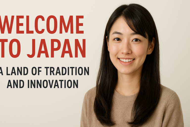 Welcome to Japan: A Land of Tradition and Innovation | Japanese ...