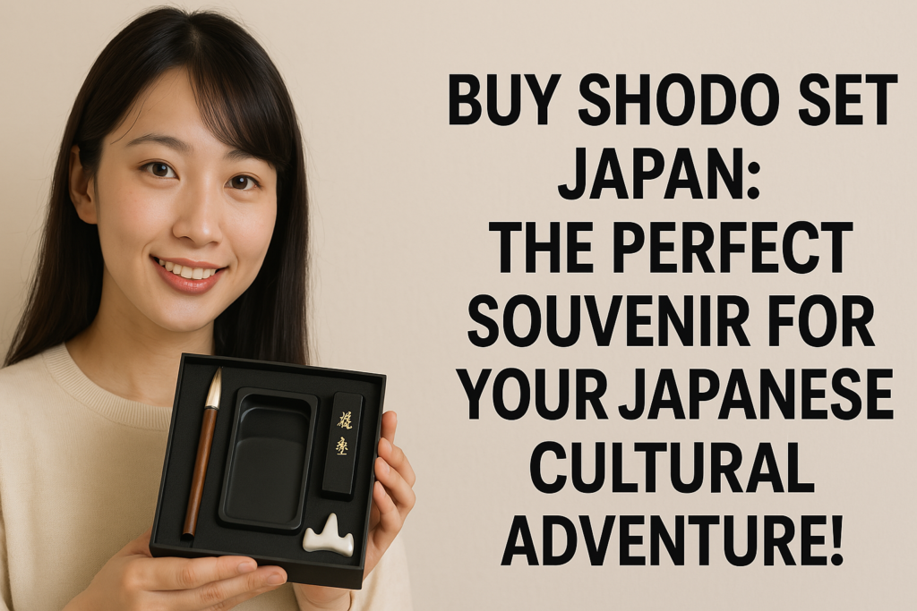 Buy Shodo Set Japan: The Perfect Souvenir for Your Japanese Cultural ...
