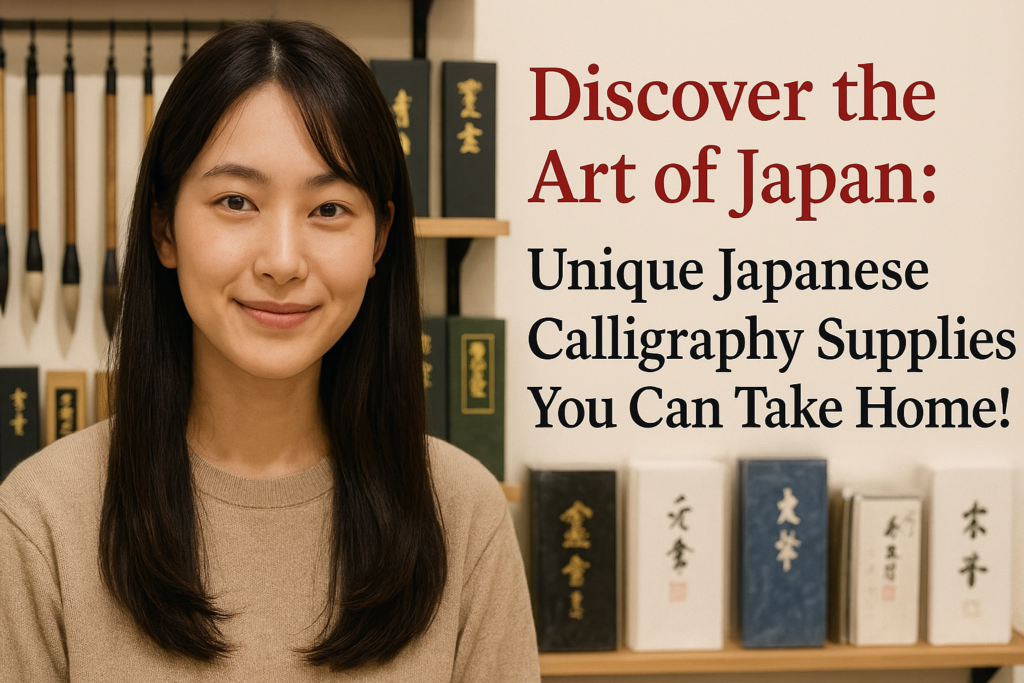 Discover the Art of Japan: Unique Japanese Calligraphy Supplies You Can ...