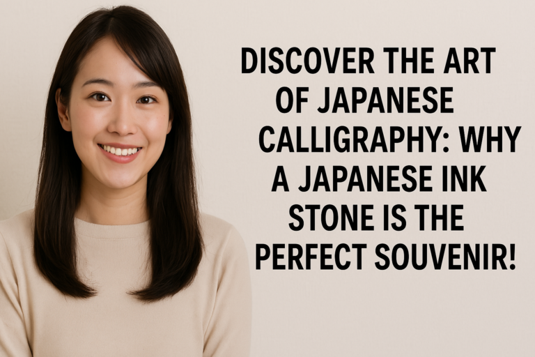 Discover the Art of Japanese Calligraphy: Why a Japanese Inkstone is ...