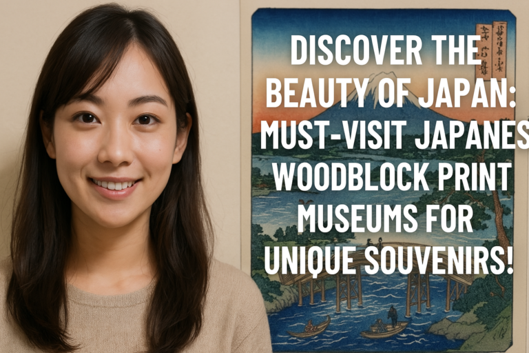 Discover the Beauty of Japan: Must-Visit Japanese Woodblock Print ...