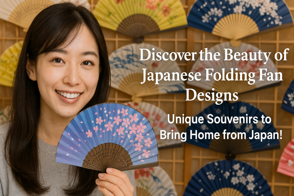 Discover the Beauty of Japanese Folding Fan Designs: Unique Souvenirs ...