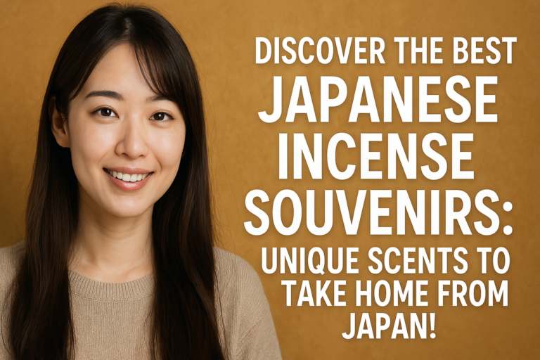 Discover the Best Japanese Incense Souvenirs: Unique Scents to Take ...