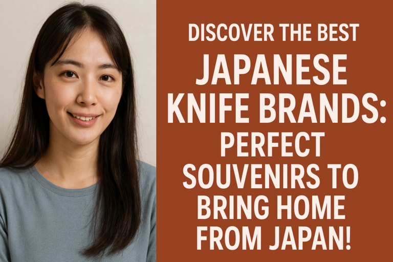 Discover the Best Japanese Knife Brands: Perfect Souvenirs to Bring ...