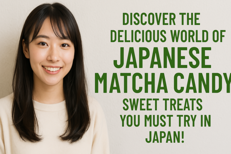 Discover the Delicious World of Japanese Matcha Candy: Sweet Treats You ...