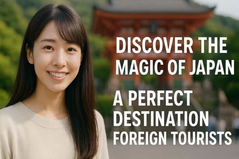Discover the Magic of Japan: A Perfect Destination for Foreign Tourists ...