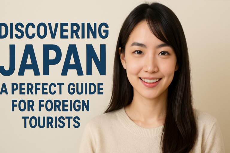 Discovering Japan: A Perfect Guide for Foreign Tourists | Japanese ...