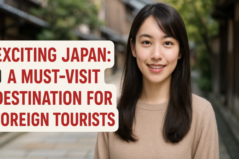 Exciting Japan: A Must-Visit Destination for Foreign Tourists ...