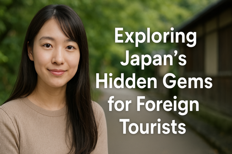 Exploring Japan’s Hidden Gems for Foreign Tourists | Japanese Souvenirs ...