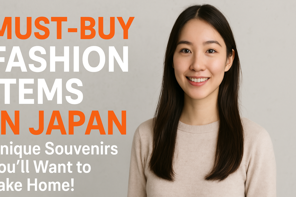 Must-Buy Fashion Items in Japan: Unique Souvenirs You’ll Want to Take ...