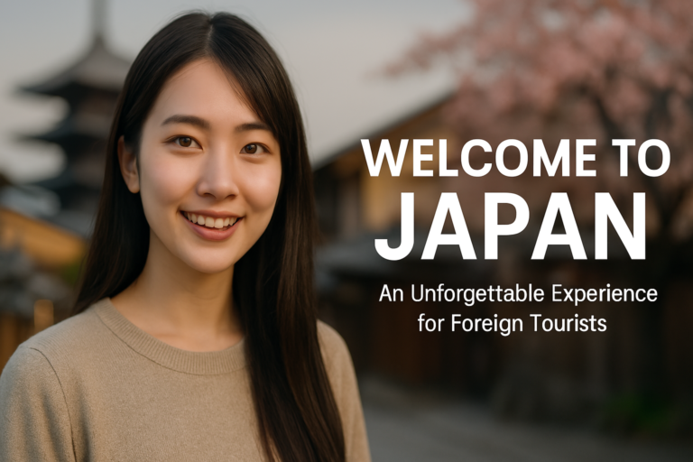 Welcome to Japan: An Unforgettable Experience for Foreign Tourists ...